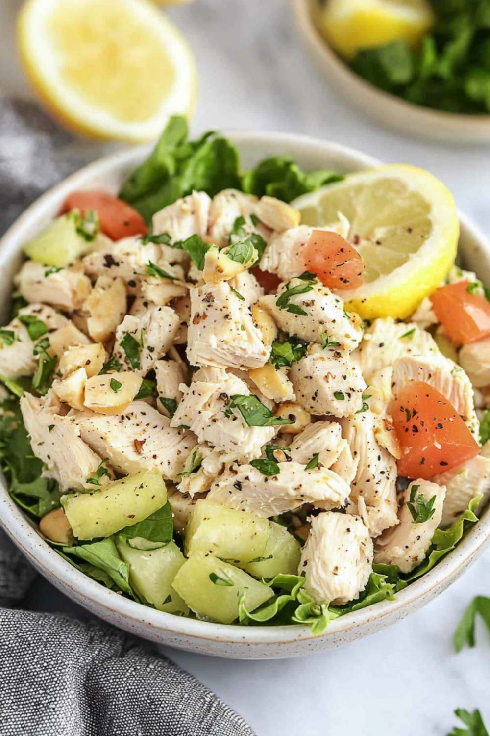 La Madeleine Chicken Salad - FoodieVista