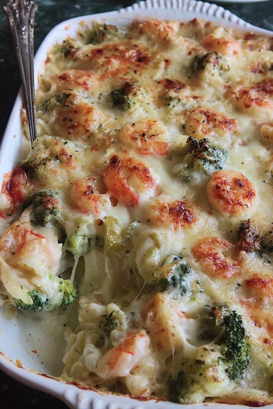 9 Creamy Shrimp and Broccoli Alfredo Recipes - FoodieVista