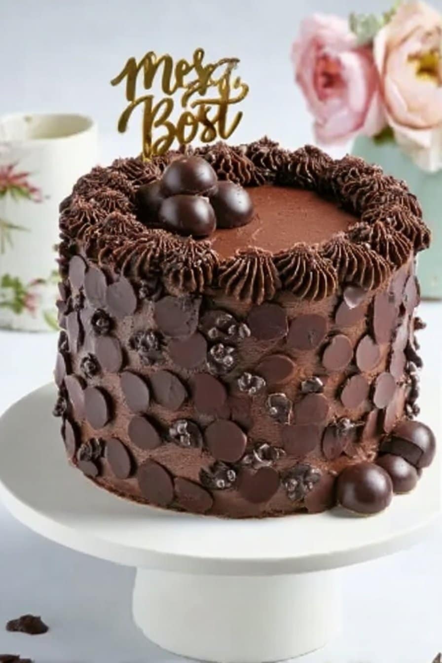 10 Simple and Delicious Mother's Day Chocolate Cake Ideas - FoodieVista